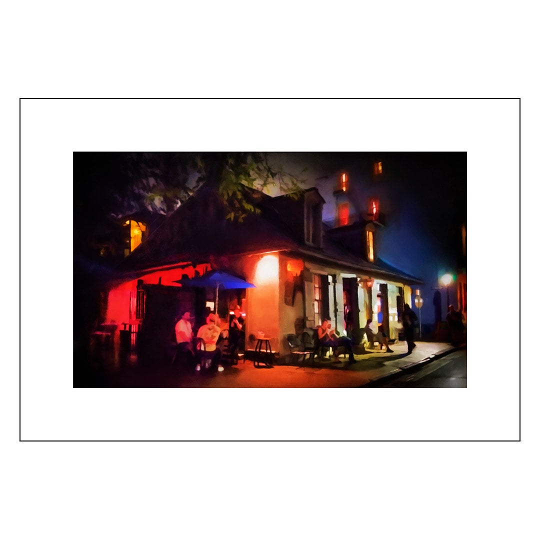 21009 Friends at Lafitte's, Fine-Art Print for 13x19 Frame | Fine-Art ...