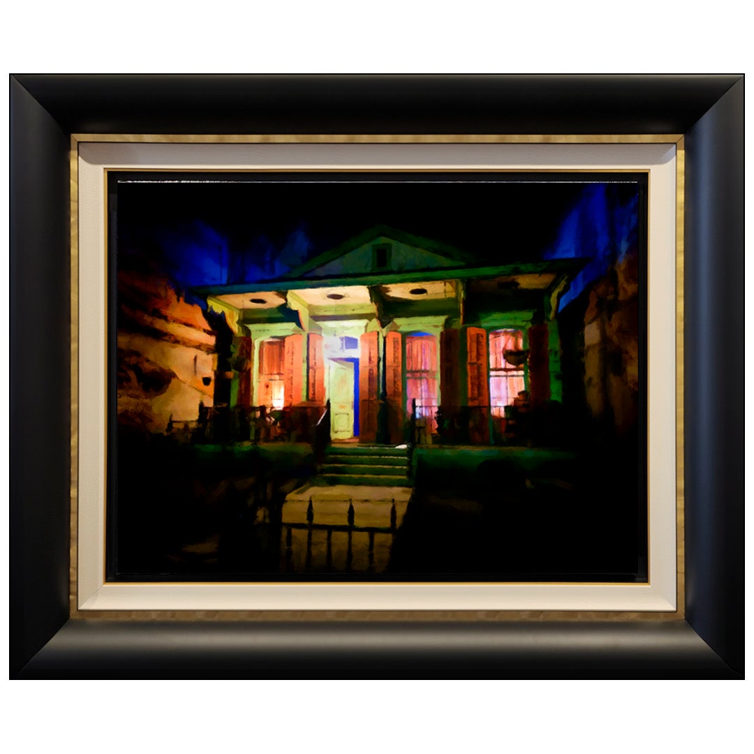 Warm Welcome | Original Mixed Media Painting by Matthew Peck | Matthew ...