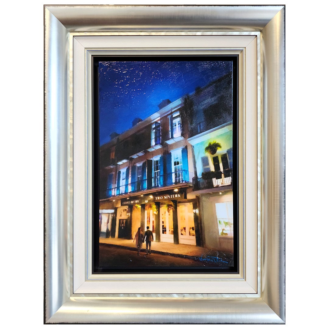 Court Of The Two Sisters | Original Mixed Media Painting by Matthew ...